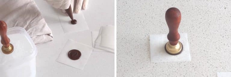 Beautiful Stamped Chocolate Dessert Toppers - Cupcake Savvy’s Kitchen