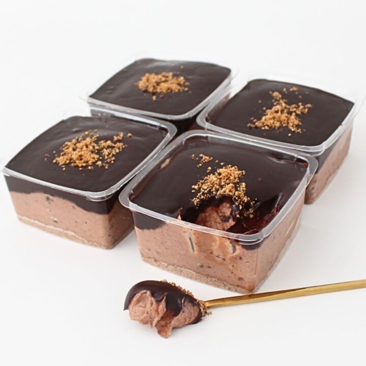 Chocolate Cheesecake No-Bake Dessert Boxes - Cupcake Savvy’s Kitchen